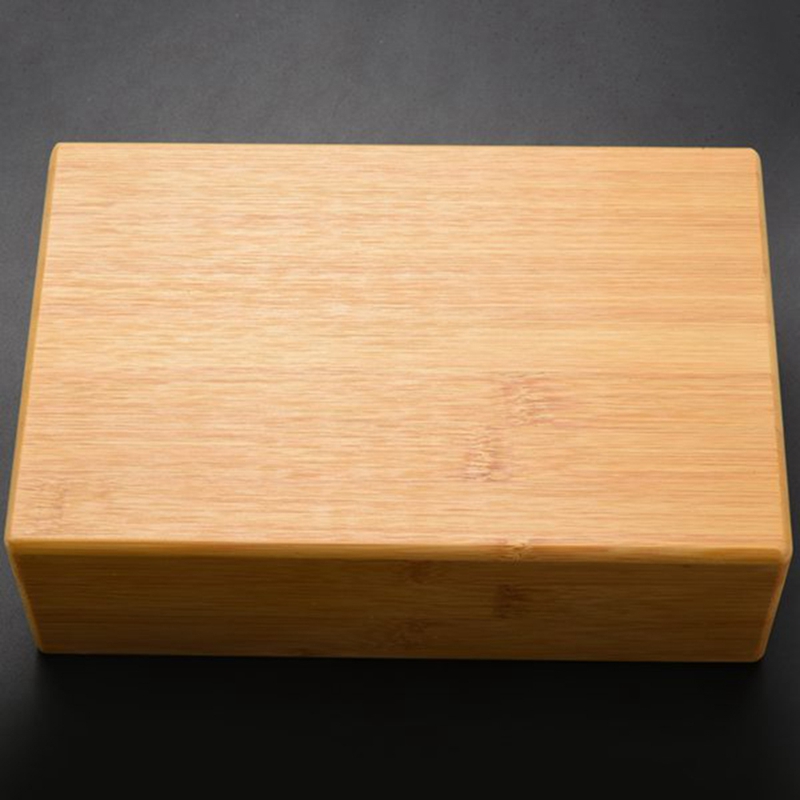 2 Pcs Bamboo Yoga Block, Bamboo Handstand Block,Br... – Grandado
