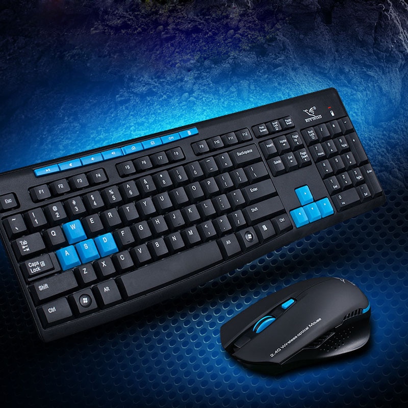 2.4G Wireless Gaming Keyboard + Mouse Set Combo fo... – Grandado