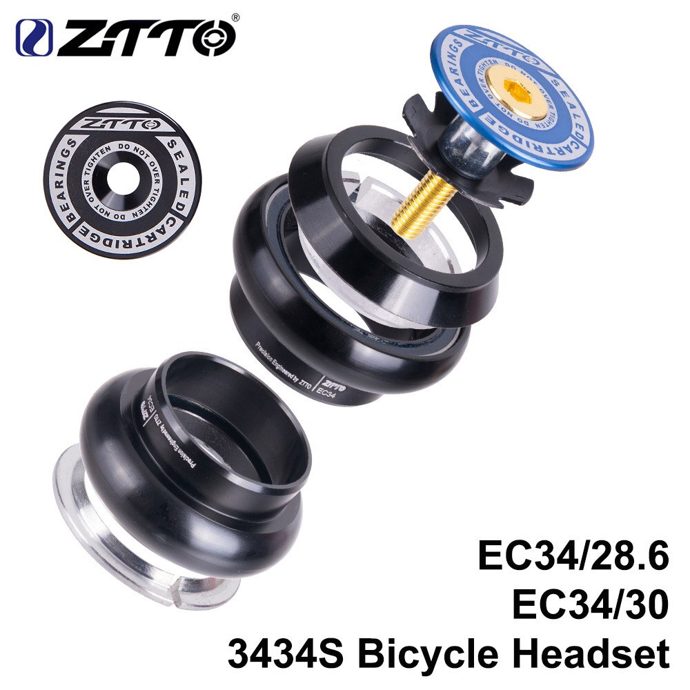 ZTTO 3434S MTB Road Bike Threadless Headset 34mm E... – Grandado