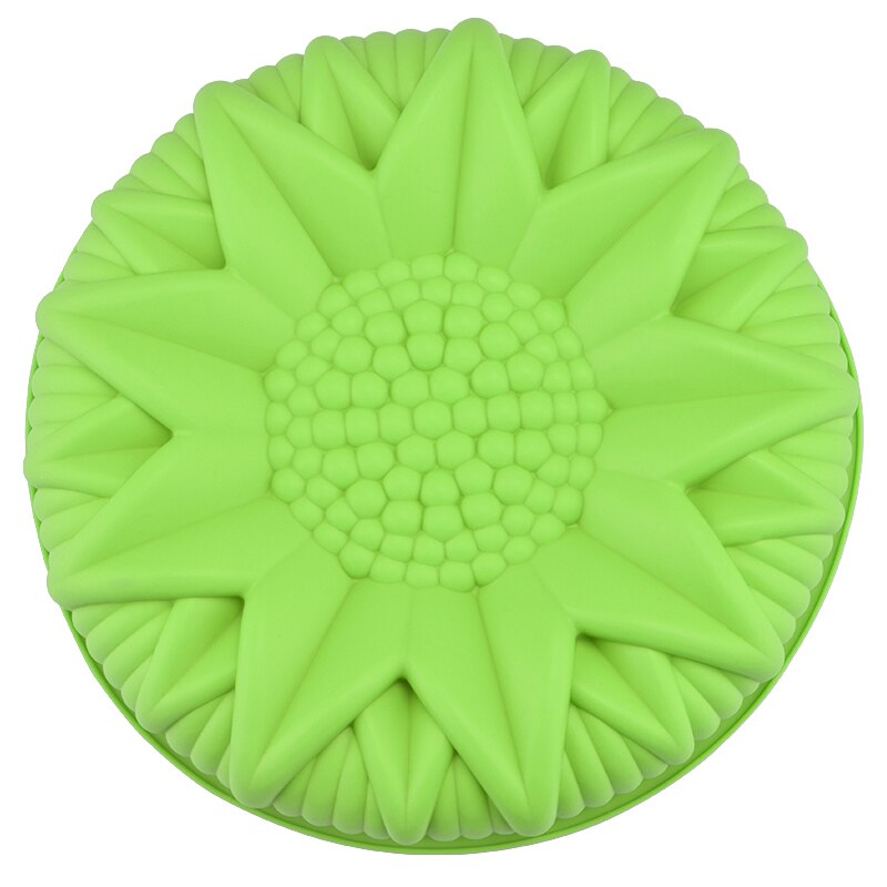 10 zoll Große Silikon Kuchen Form Sunflower Form S... – Vicedeal