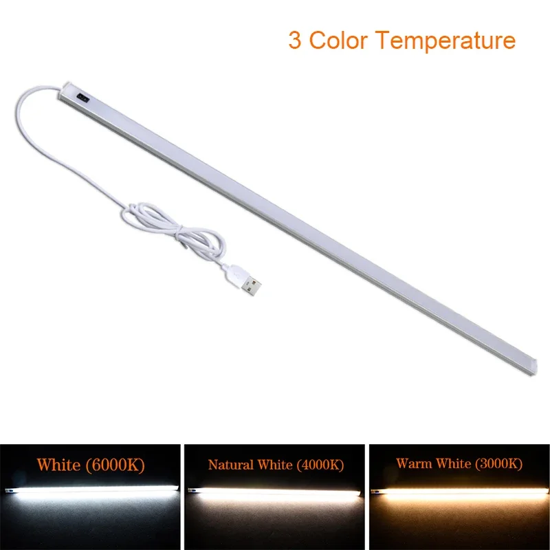 30/40/50cm LED Bar Light 5V USB LED 3 Colors Tempe... – Grandado