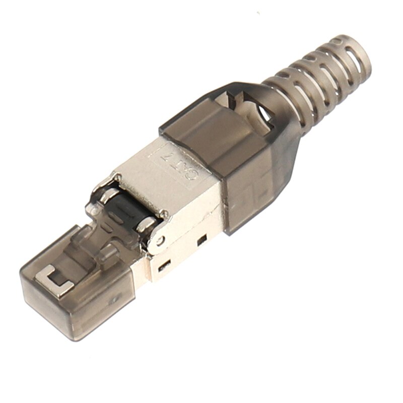 Tool-Free Shielded Crystal Head Ftp RJ45 Cat 7/Cat... – Grandado