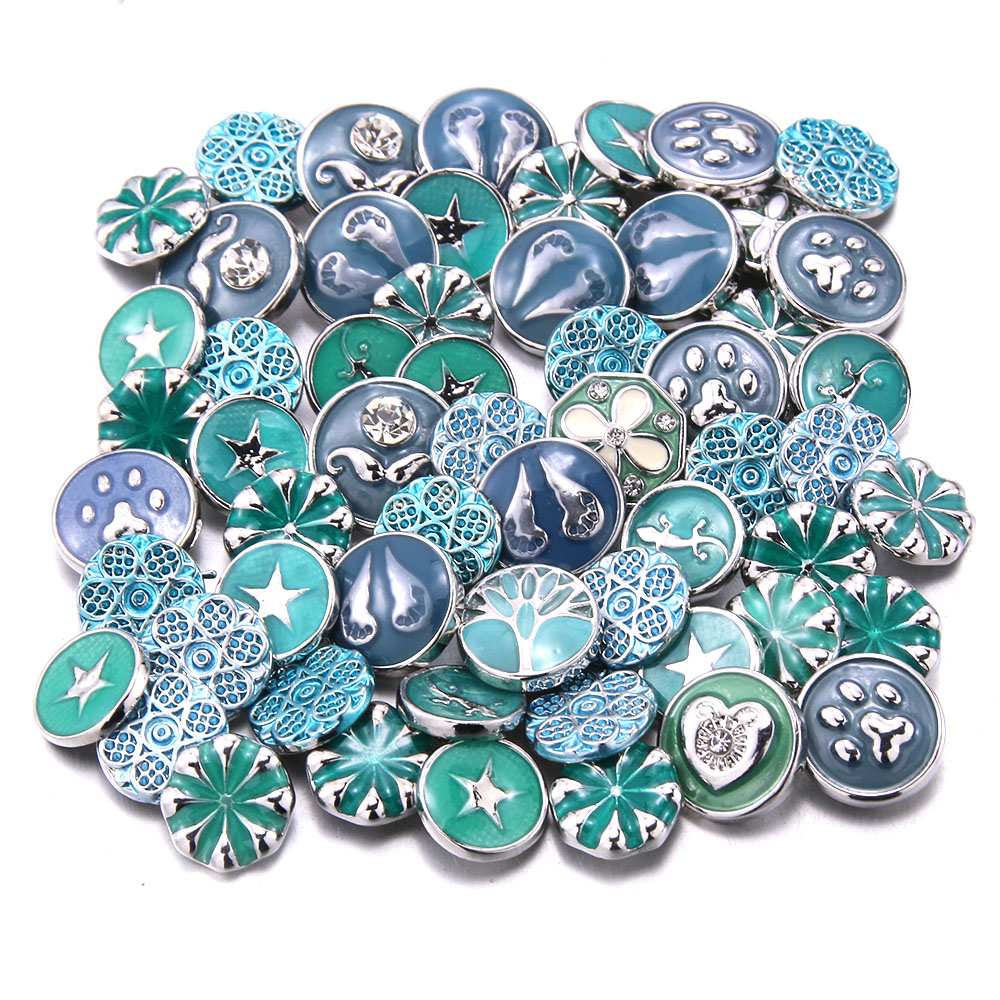 10 Stks/partij Mix Stijl Snap Sieraden 12Mm Snap K... – Grandado