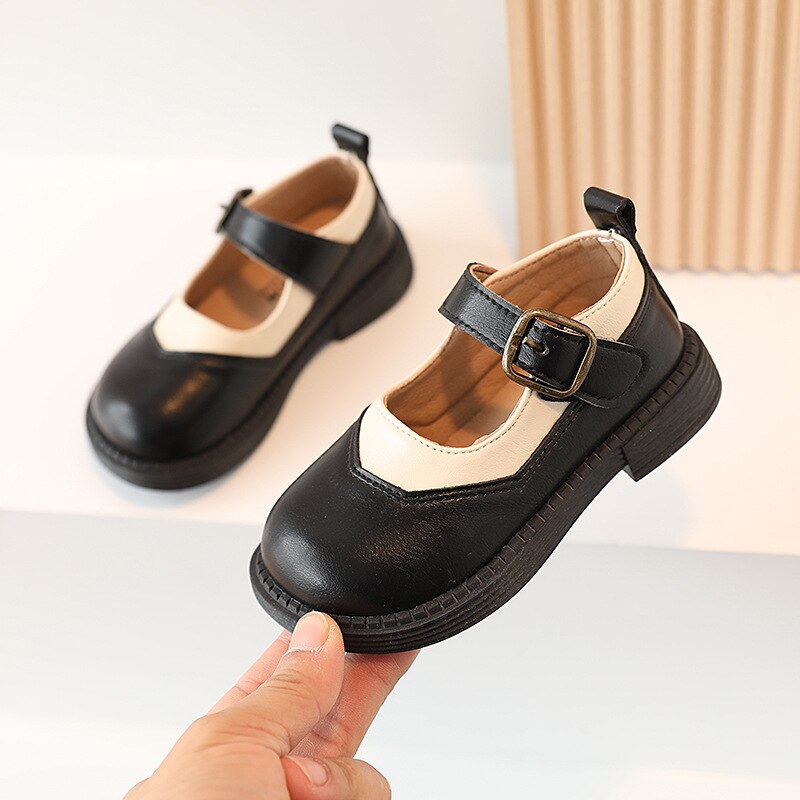 Scarpe da ragazza in pelle verniciata Mary Janes s... – Vicedeal