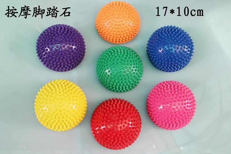 Pvc Opblaasbare Yoga Ballen Massage Punt Half Fitb Grandado