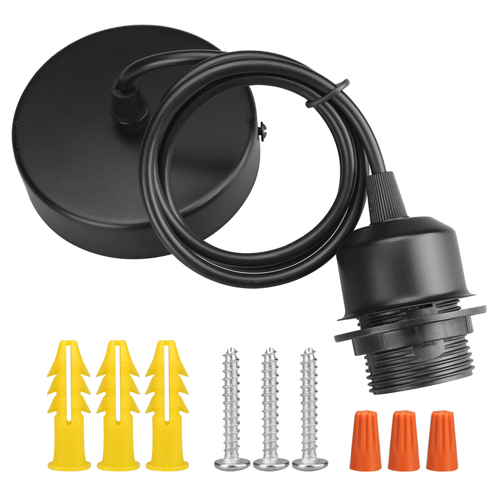 E27 Pendant Lamp Holder Hanging Lighting Kit Coppe... – Grandado