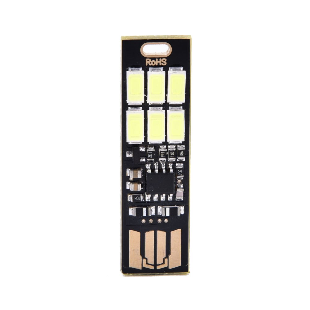 Portable Mini USB Power 6 LED Lamp 1W 5V Touch Dim... – Grandado