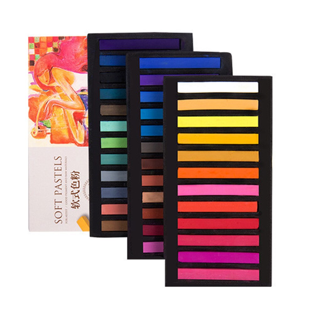 Soft Pastel Set Square Pastels Chalks Square Artis... – Vicedeal