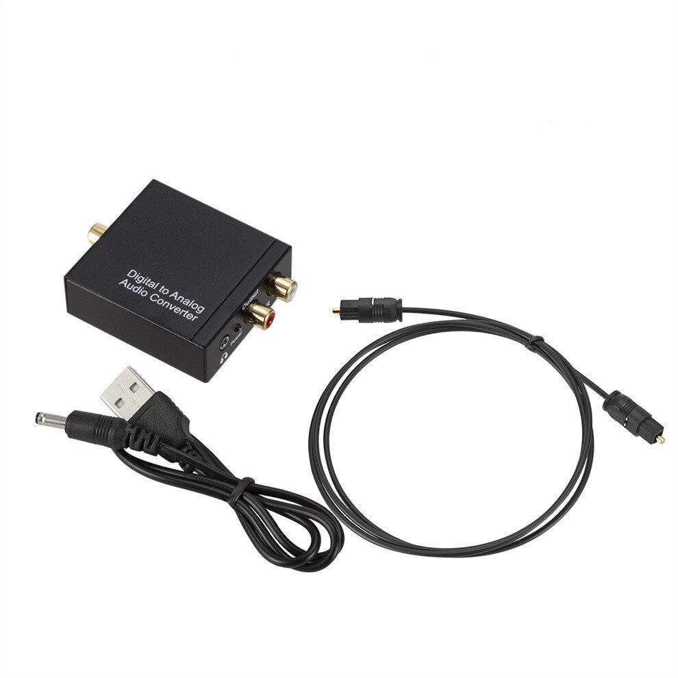 Portable Coaxial Optical Fiber Digital To Analog A... – Vicedeal