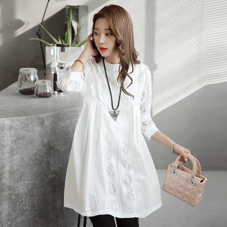 Maternity Clothing Spring and Autumn Maternity Top... – Grandado