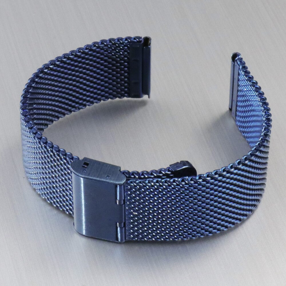 Strap 20mm 22mm Stainless Steel Milanese Watch Ban... – Grandado