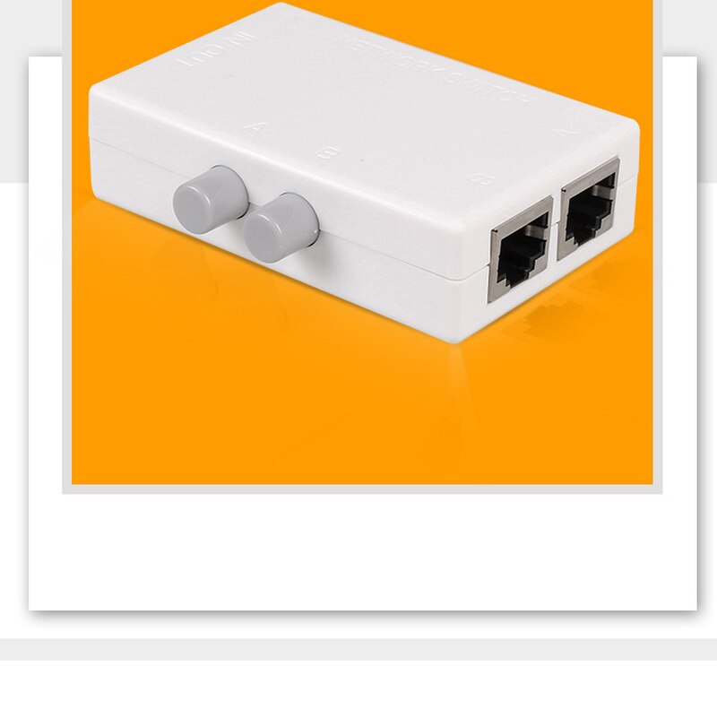 Mini 2 Port Rj45 Rj 45 Network Switch Ethernet Net Grandado