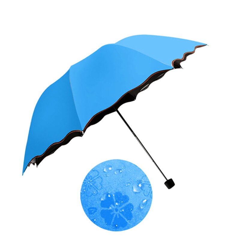 Simple Women Umbrella Windproof Sunscreen Magic Fl... – Grandado