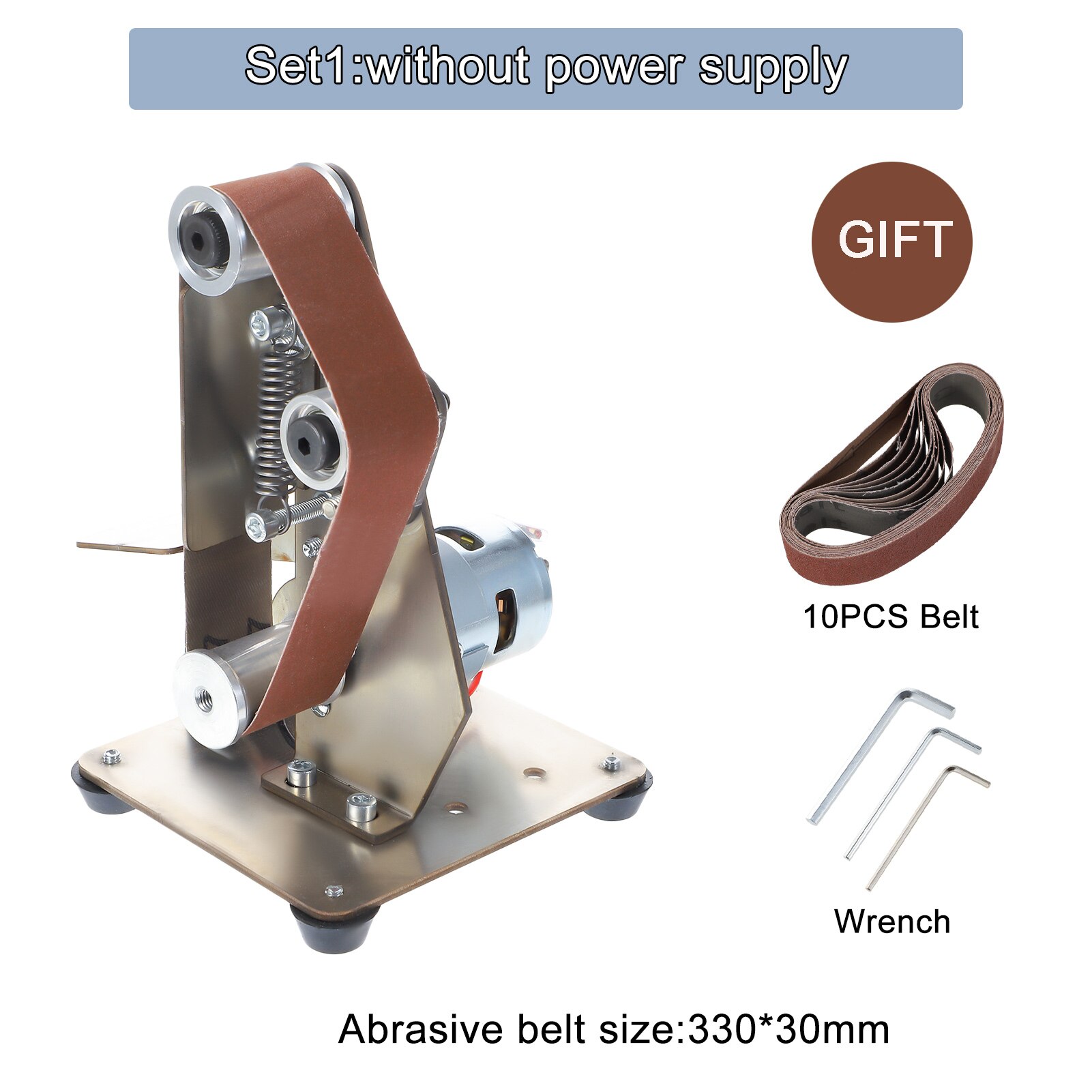 Belt Sanding Machine Belt Grinder Mini Grinding De... – Vicedeal