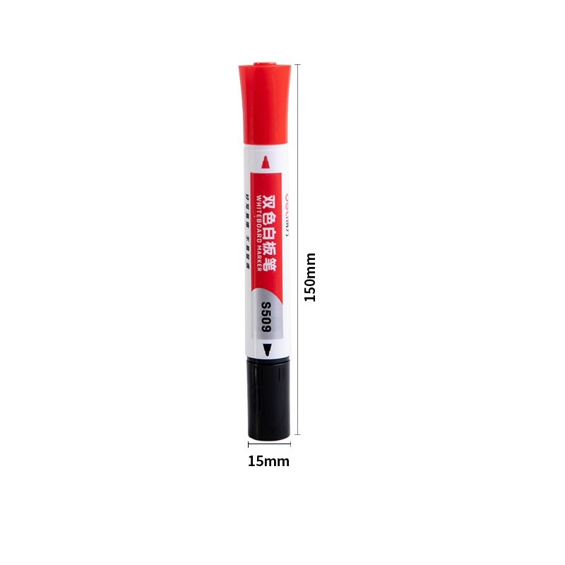 2pcs Two colors Whiteboard Marker pen Blue Red bla... – Grandado