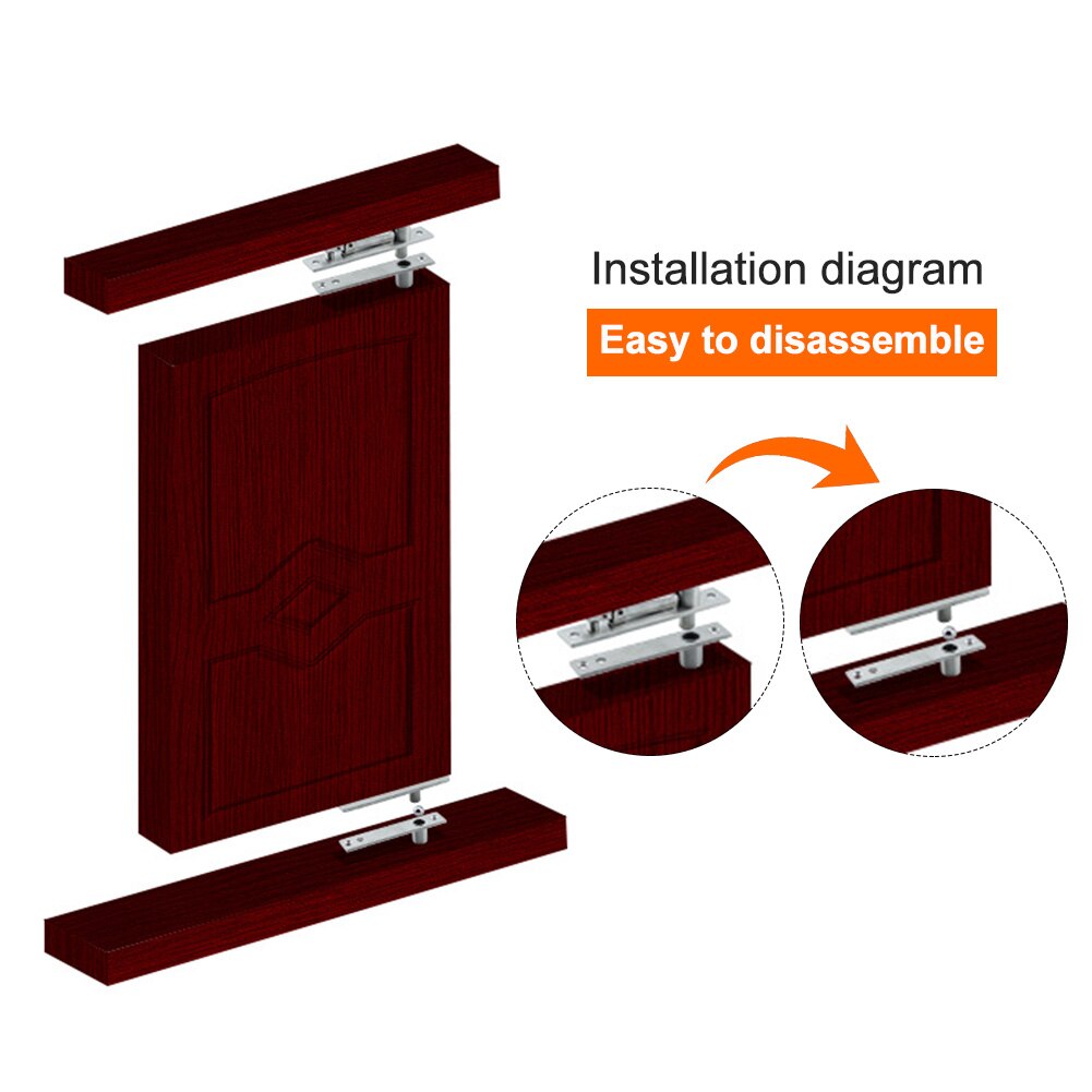 360 Degree Shaft Stainless Steel Door Pivot Hinges... – Vicedeal