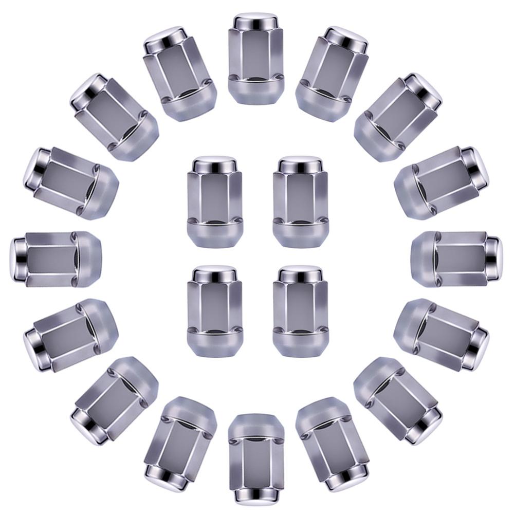 20Pcs/set Wheel Lug Nuts M12x1.25 Closed End Bulge... – Grandado