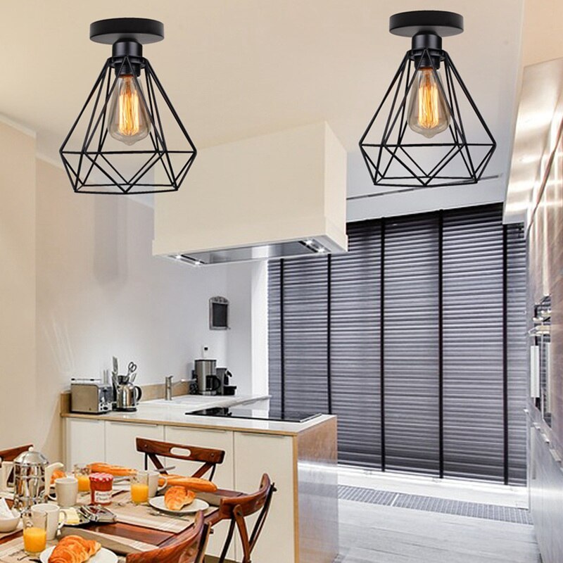 Iron Aisle Ceiling Lights Minimalist Nordic Vintag... – Vicedeal