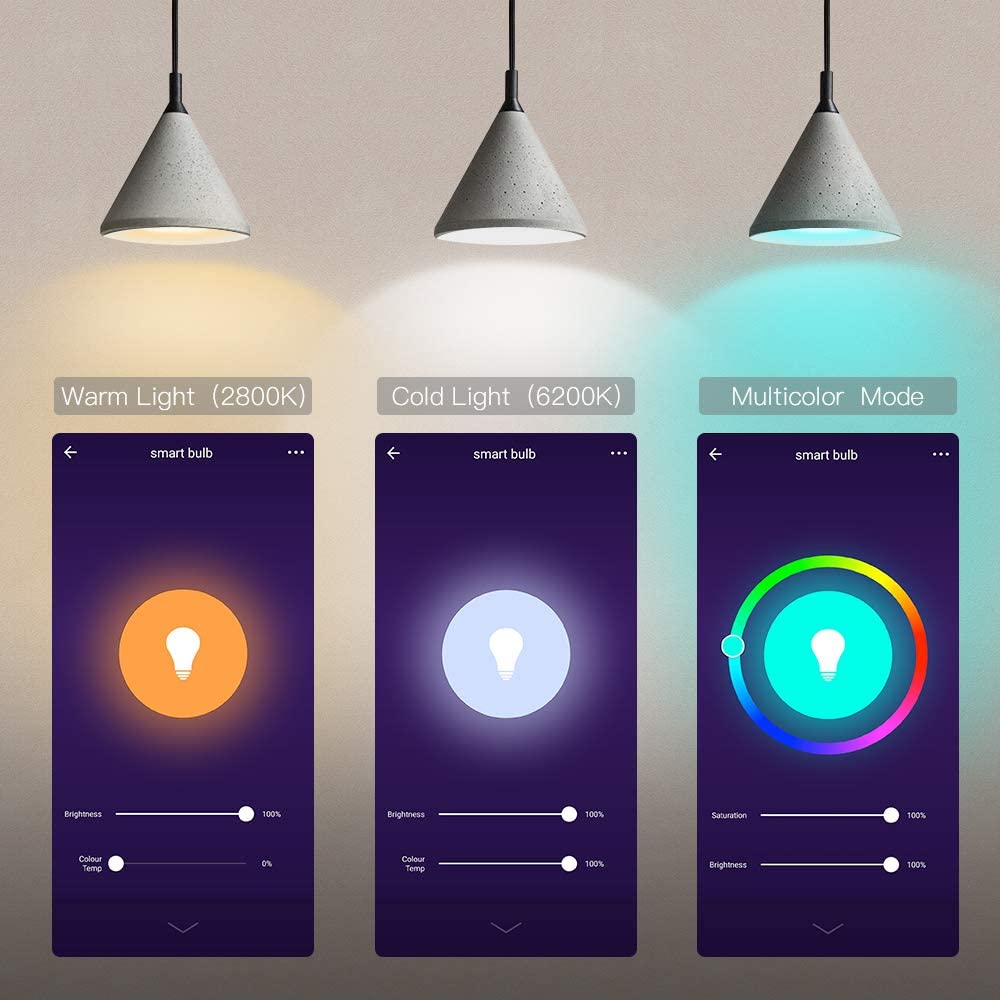 Smart Wifi Light Party 15W/18W Led Rgm Kleur E27 A... – Vicedeal
