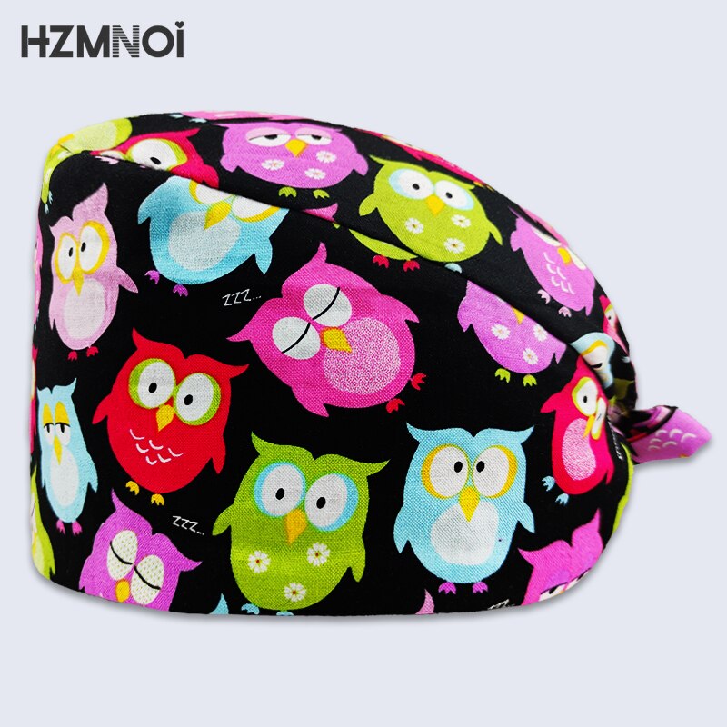 Verstelbare Unisex Leuke Kat Print Rui Cap Schoonh... – Grandado