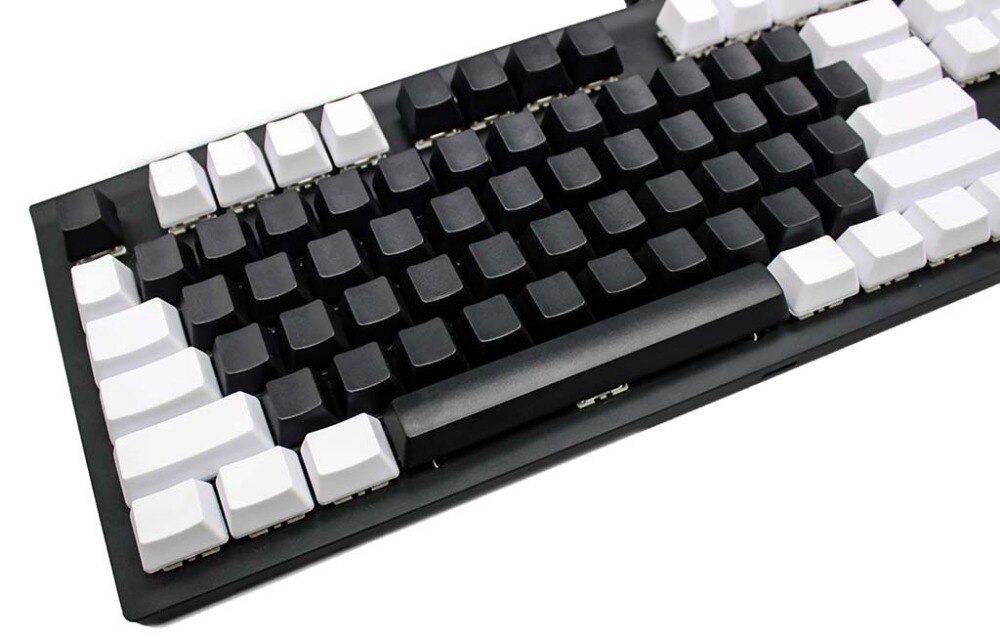 YMDK 104 Blank ANSI ISO White Black Mixed PBT OEM ... – Vicedeal