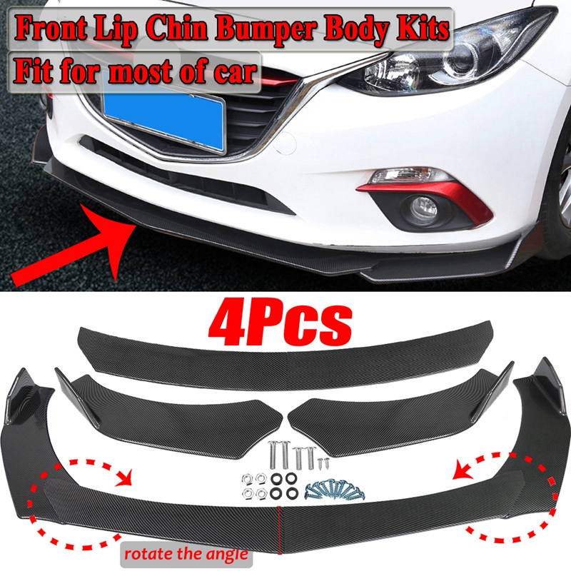 Universal Front Bumper Lip Under Panel Bumper Shov... – Grandado