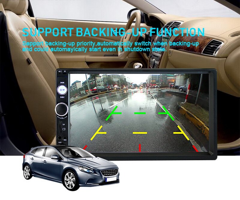 7 inch Car radio MP5 player 2 DIN Autoradio FM/USB... – Grandado