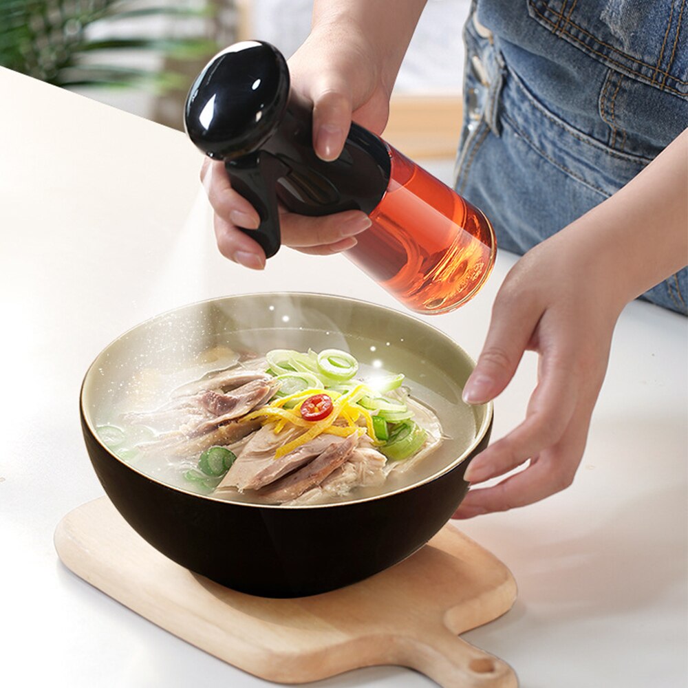 210Ml Olie Spray Fles Koken Bakken Azijn Mist Spui... – Vicedeal