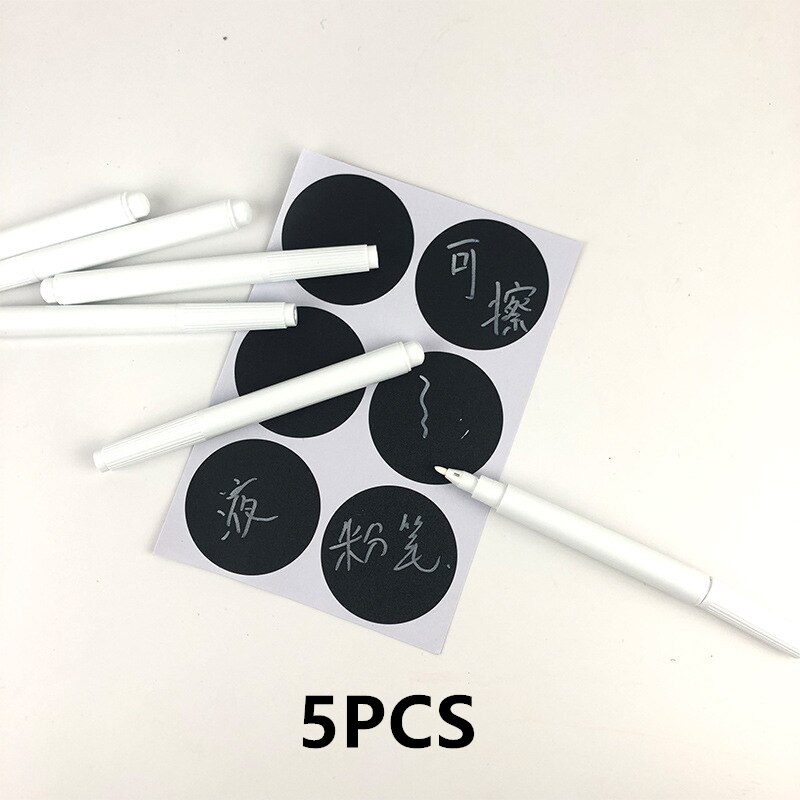 1/3/5PCs Erasable Marker Pens for Kitchen Label St... – Vicedeal