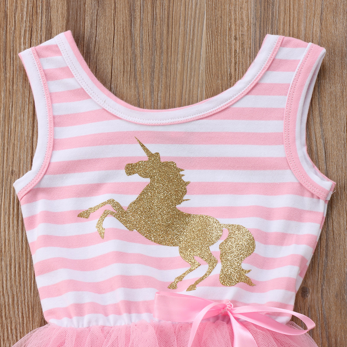 Pudcoco Pretty Little Girl Baby Unicorn Dress Summ... – Vicedeal