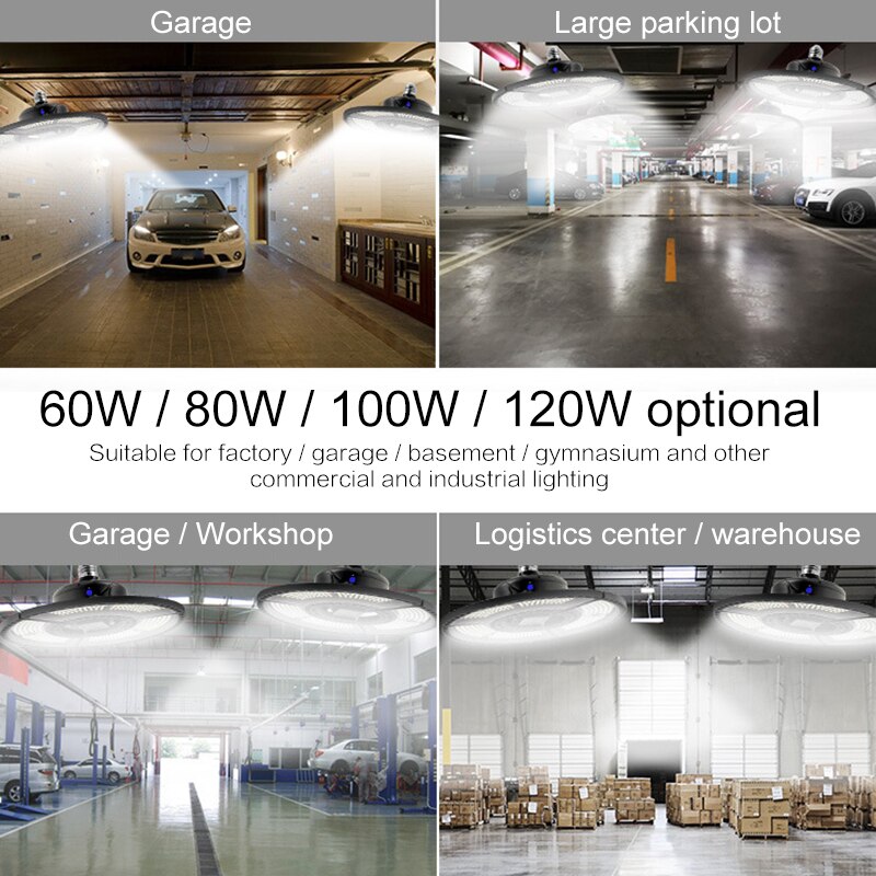 60W/80W/100W/120W UFO E27 LED high bay Lighting In... – Vicedeal