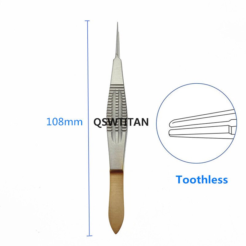 Ophthalmic Castroviejo Forcep 108mm Tying Toothed ... – Grandado