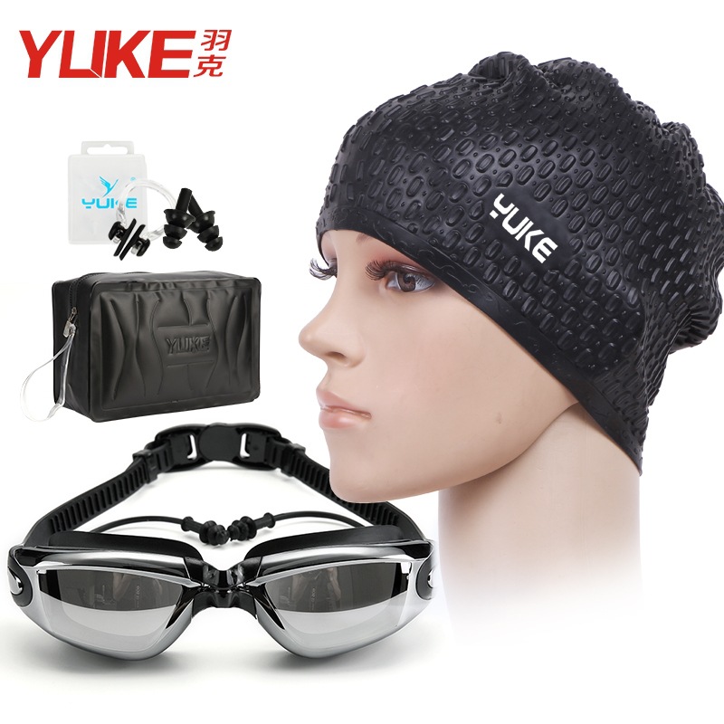 Swimming cap Men women prescription goggles myopia... – Vicedeal