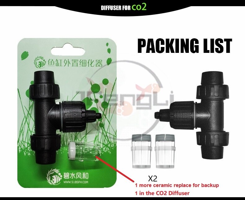 External CO2 Diffuser Atomizer 4 In 1 External Aqu... – Grandado