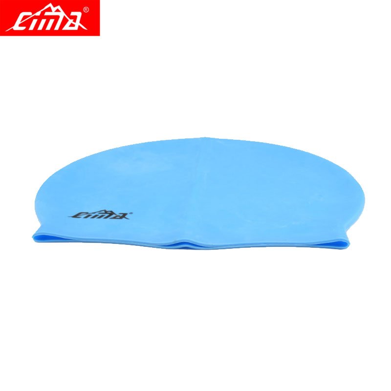 Adult Silicone Swimming Cap Men Women Rubber Water... – Grandado