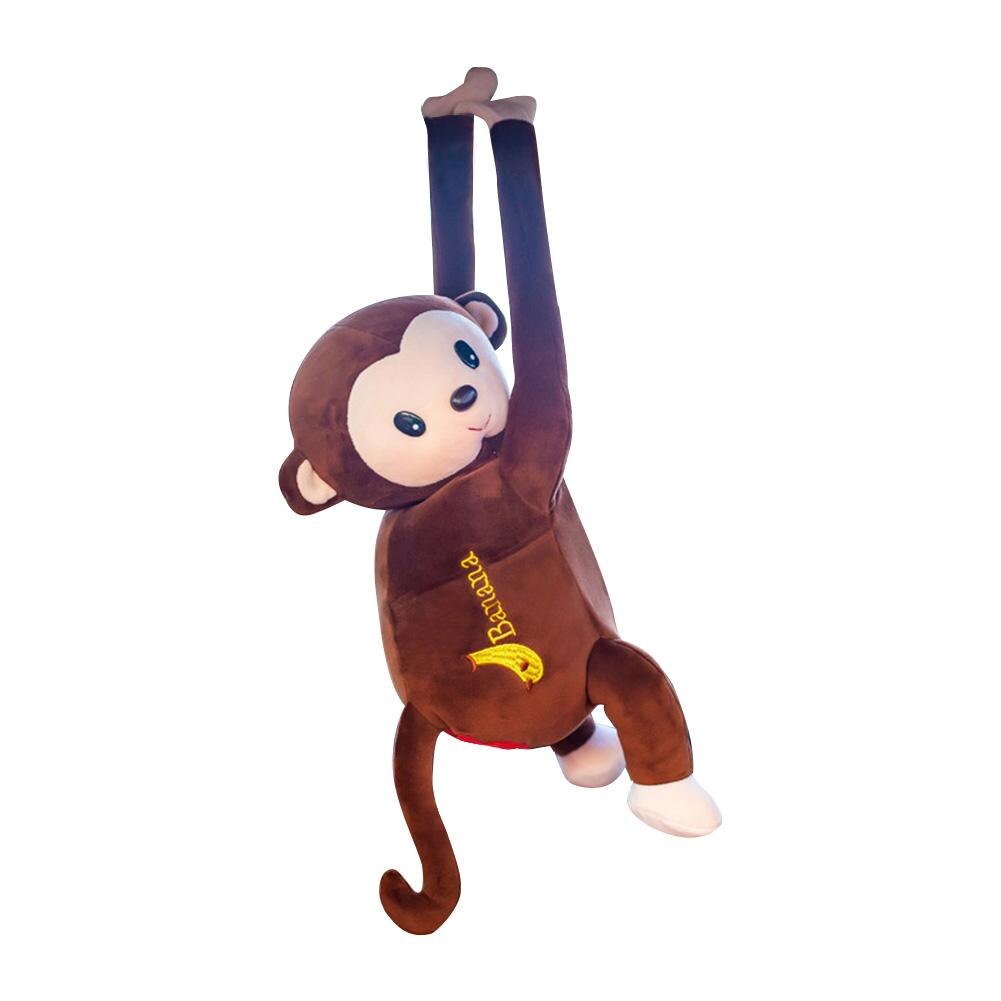 Plush Hanging Monkey Tissue Box Doll Toy Car Paper... – Grandado