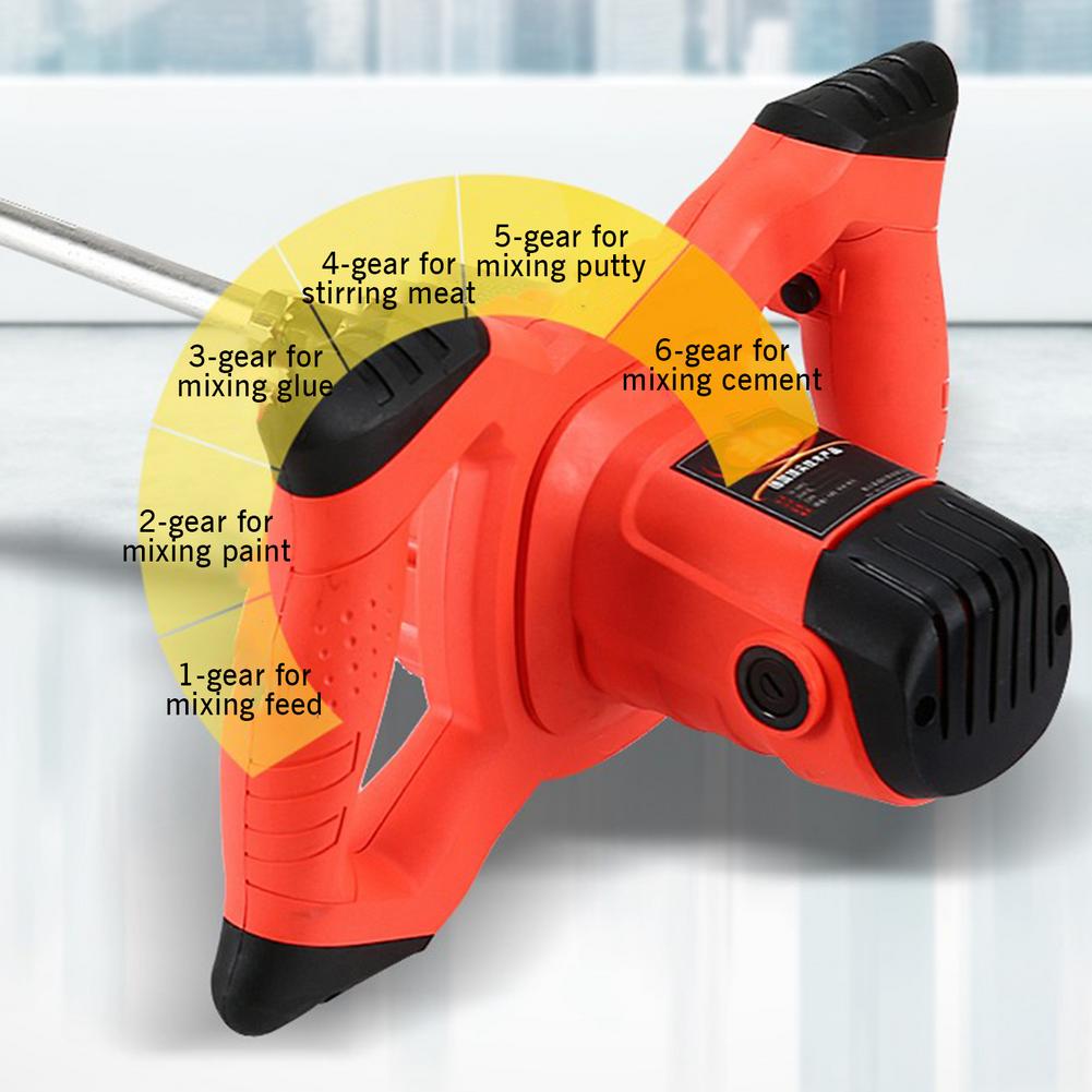 2100W Industrial Grade Mixer 6 Gear Adjustable Spe... – Vicedeal
