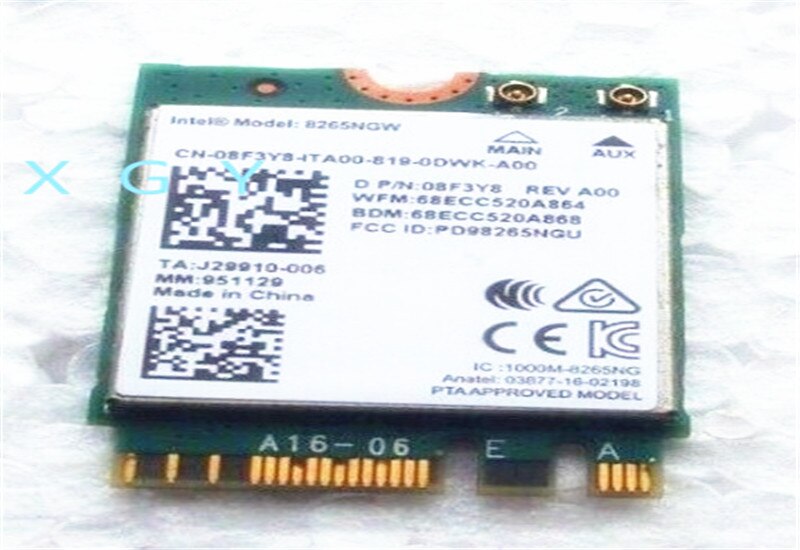 for DELL Intel 8265NGW 8265AC bluetooth 4.2 802.11... – Grandado