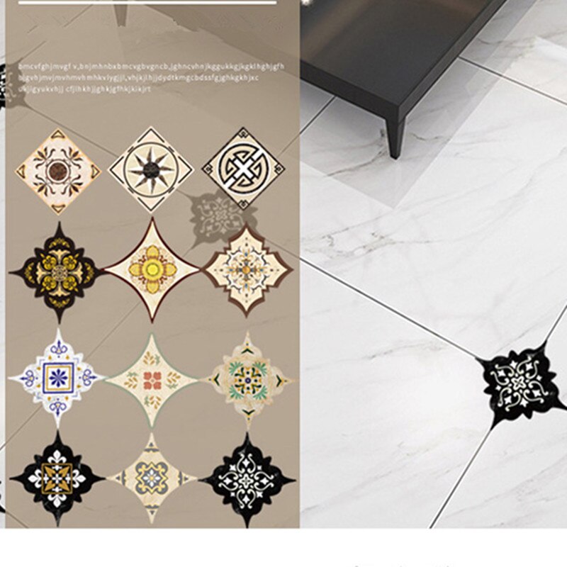 Floor Tile Diagonal Sticker Self-Adhesive Beauty S... – Grandado
