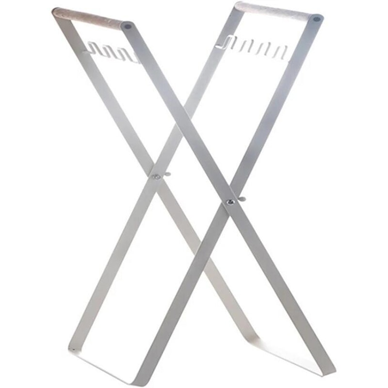 X-Type Folding Trash Stand Can Metal Trash Bag Box... – Vicedeal