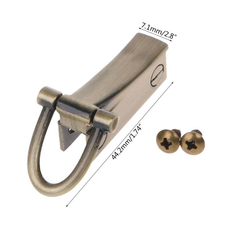 2 Side Metal Clip Hardware Clasp Accessory for DIY... – Grandado
