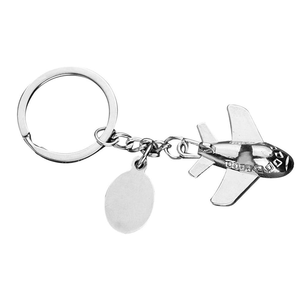 Silber Kampf Flugzeug Keychain Kreative Metall Flu... – Grandado