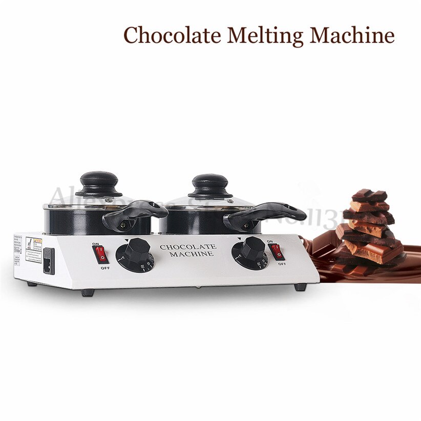 2 potten Elektrische Chocolade Smelten Machine Bak... – Vicedeal