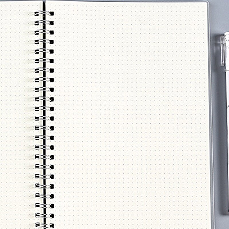 A6/A5/B5 Spiral Transparent Cover Notebook Papelar... – Grandado