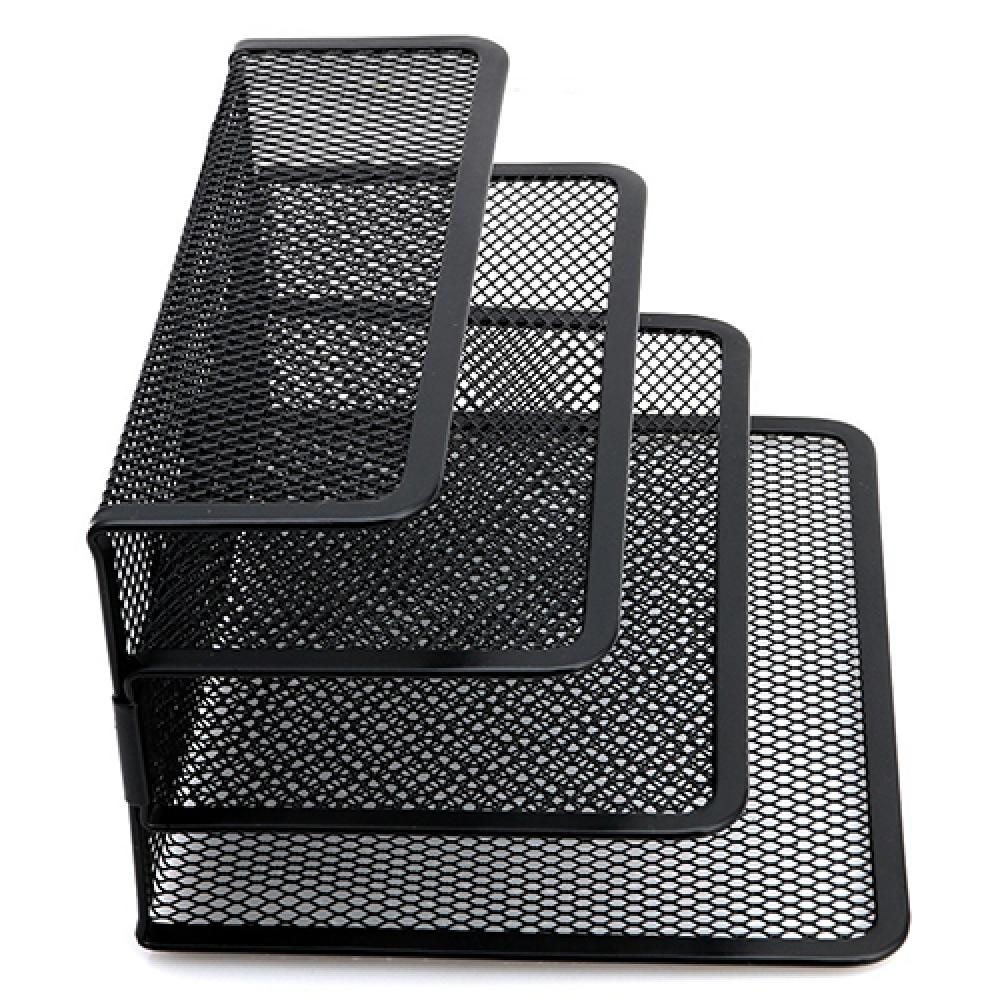 Black Mesh Letter Sorter Mail Business Document Tr... – Vicedeal