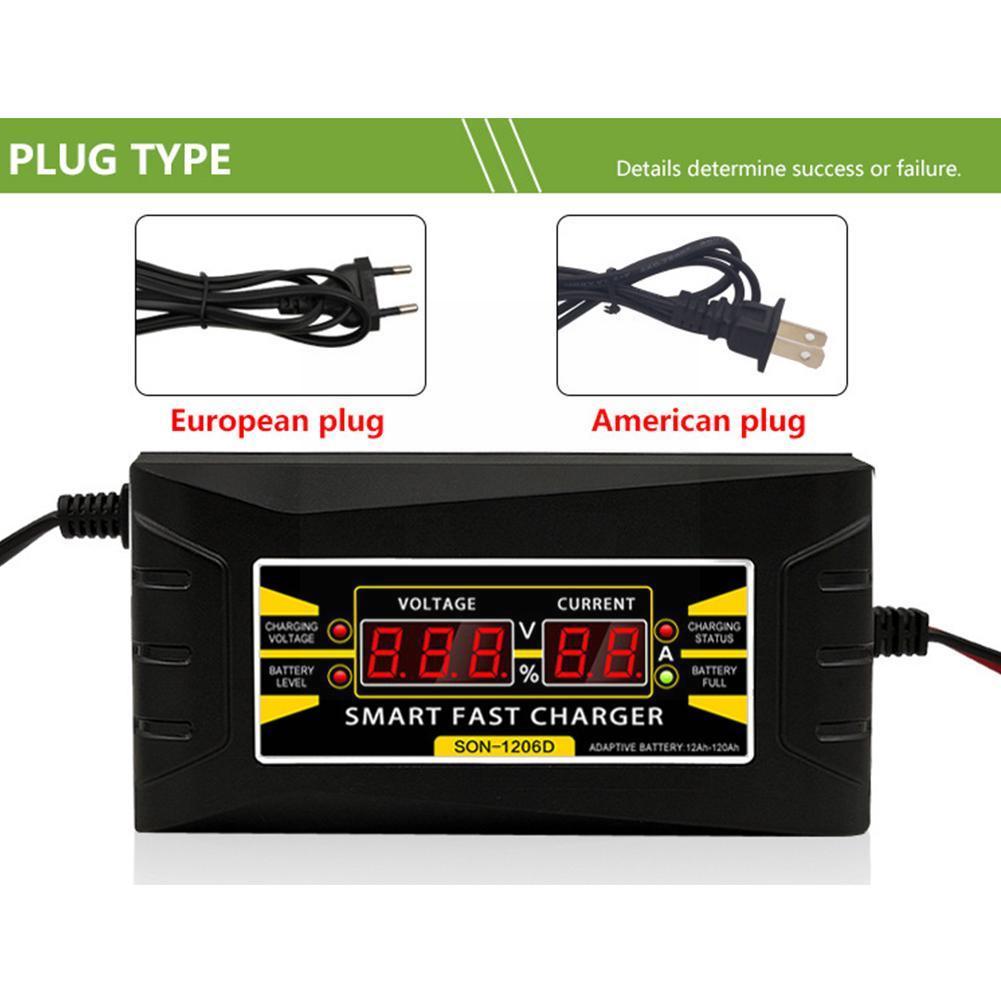 Volautomatische Auto Batterij Oplader 2V Auto Lood... – Vicedeal