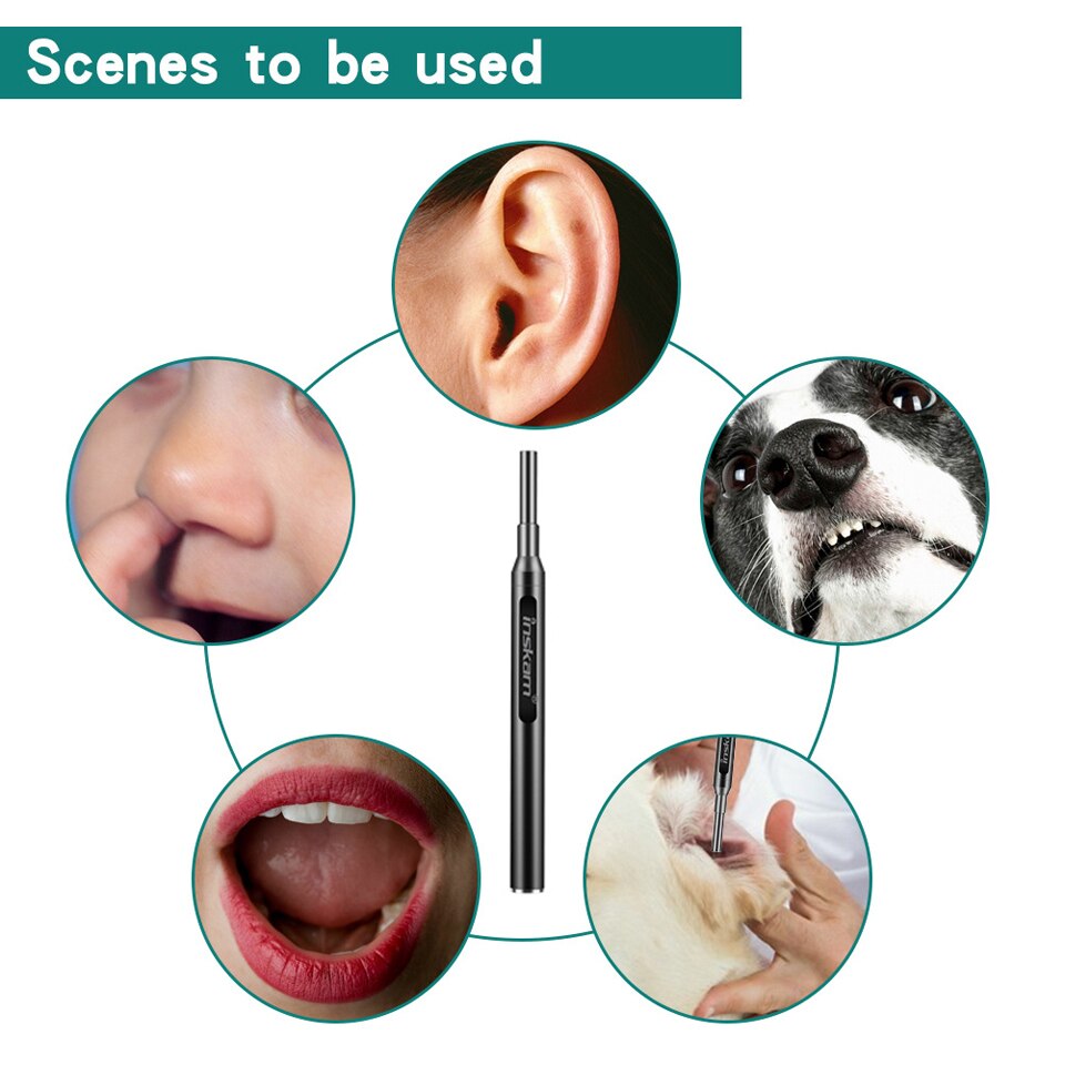 4.2mm Visual Ear Spoon Endoscope Visual Otoscope H... – Grandado