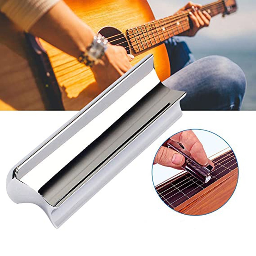 Zinklegering Gitaar Slide Tone Bar Draagbare Hawai... – Grandado