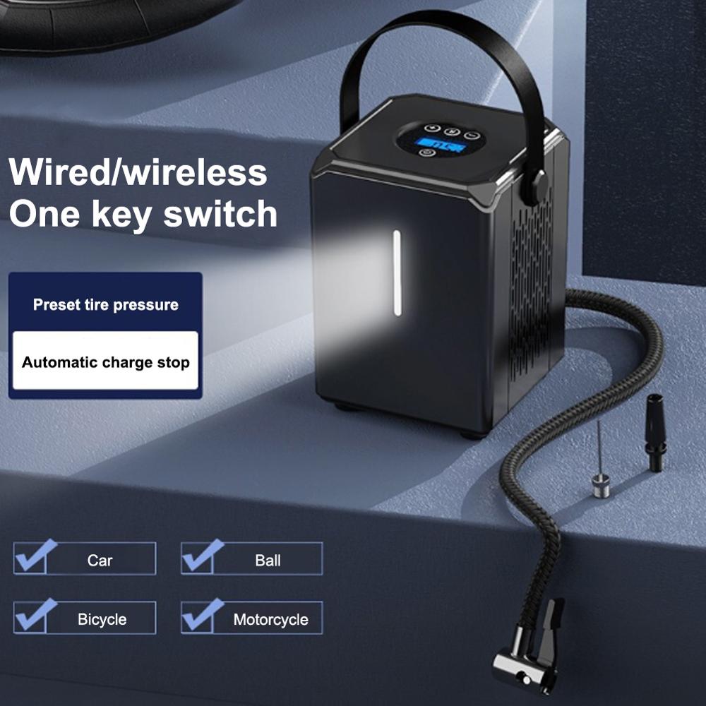 Portable Air Compressor 2 in 1 6000mAh 30L 12V 120... – Grandado