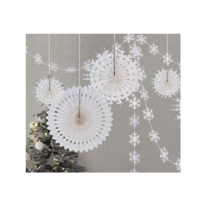 12 Packs White Snowflake Party Shop Tissue Paper H... – Vicedeal
